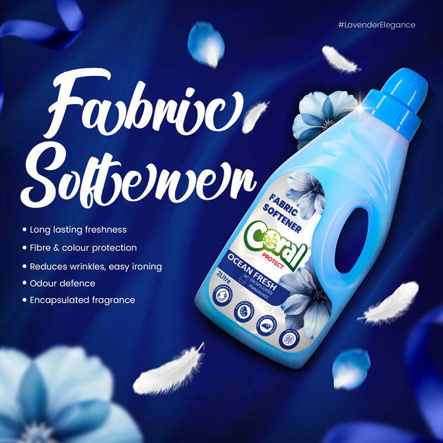 Fabric Softner - 2 Litre, Ocean Fresh – Coral Protect
